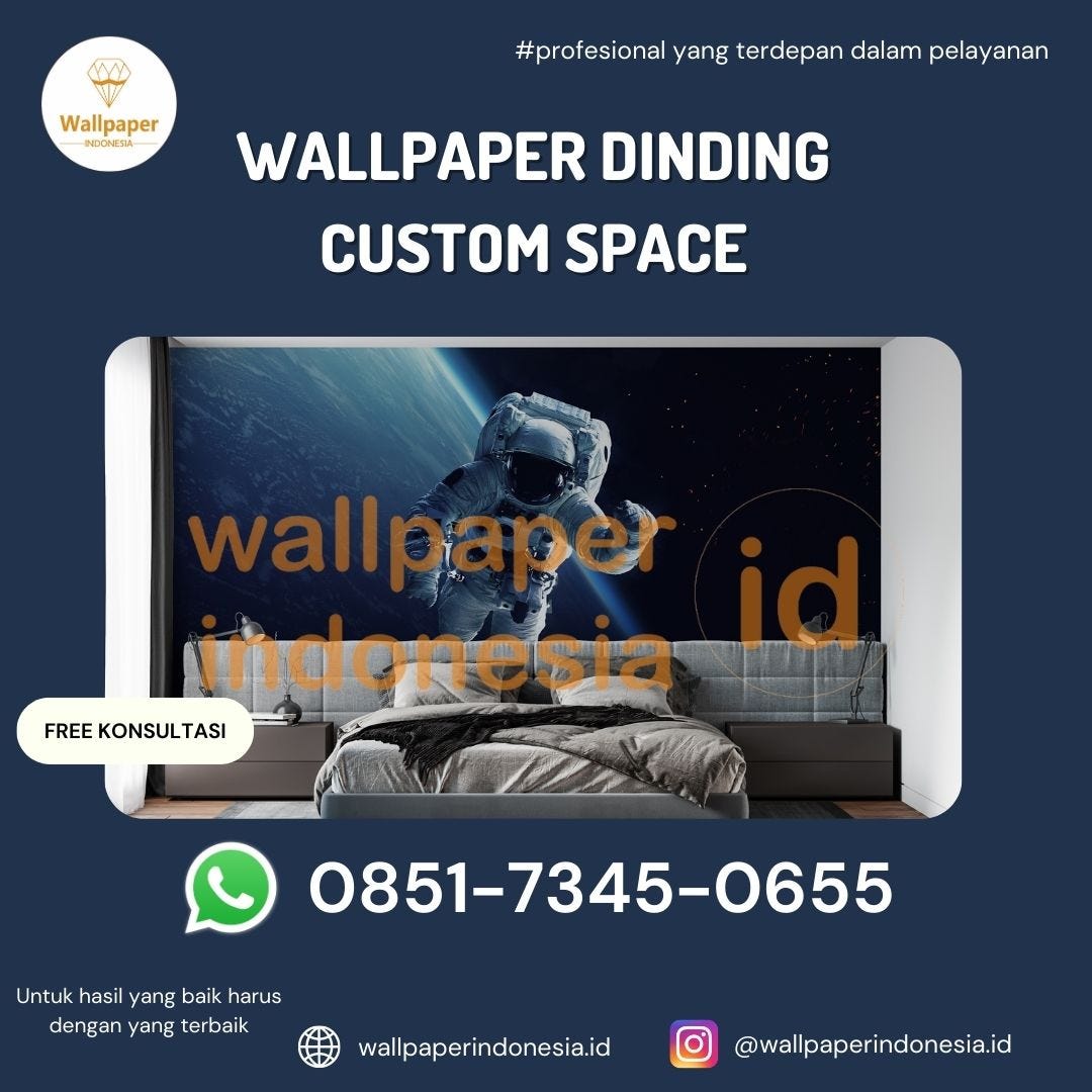 WALLPAPER DINDING CUSTOM SPACE - Jasawallpaperindonesia - Medium