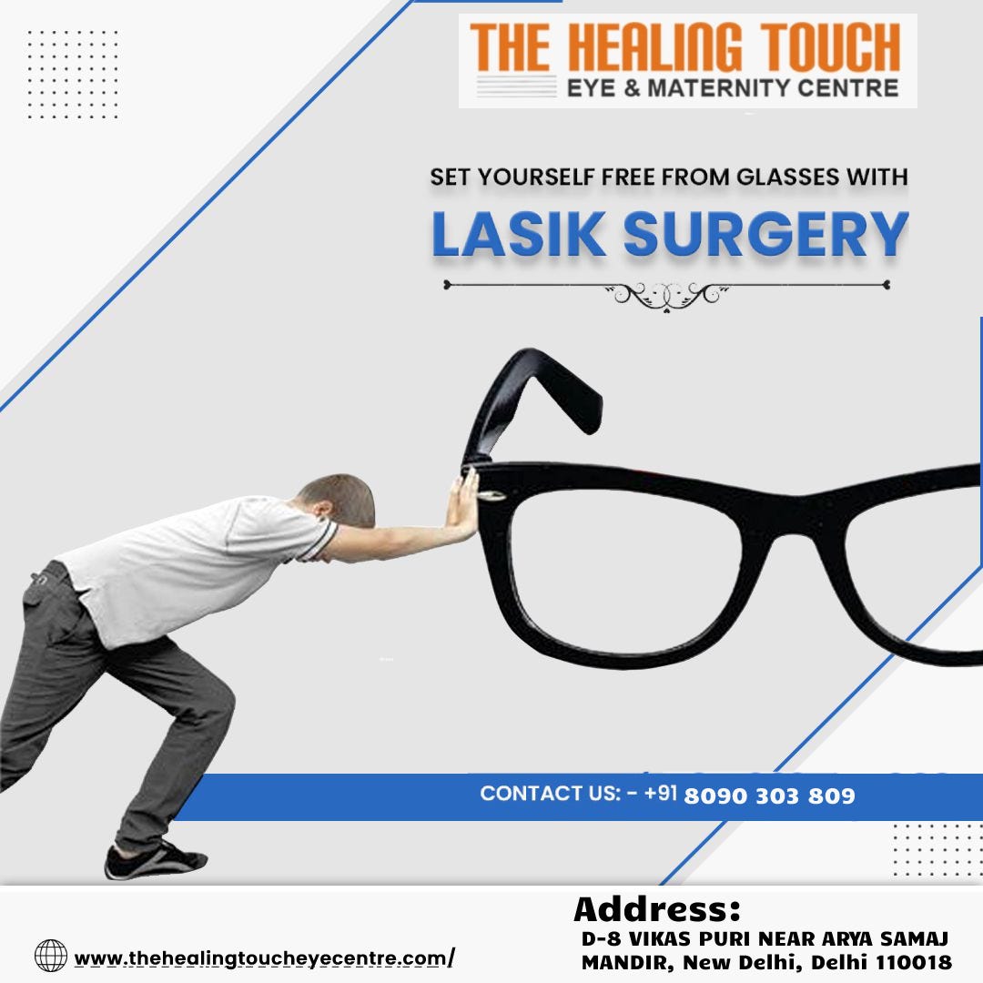 Lasik Laser Surgery in Janakpuri - Healing Touch Eye Center - Medium