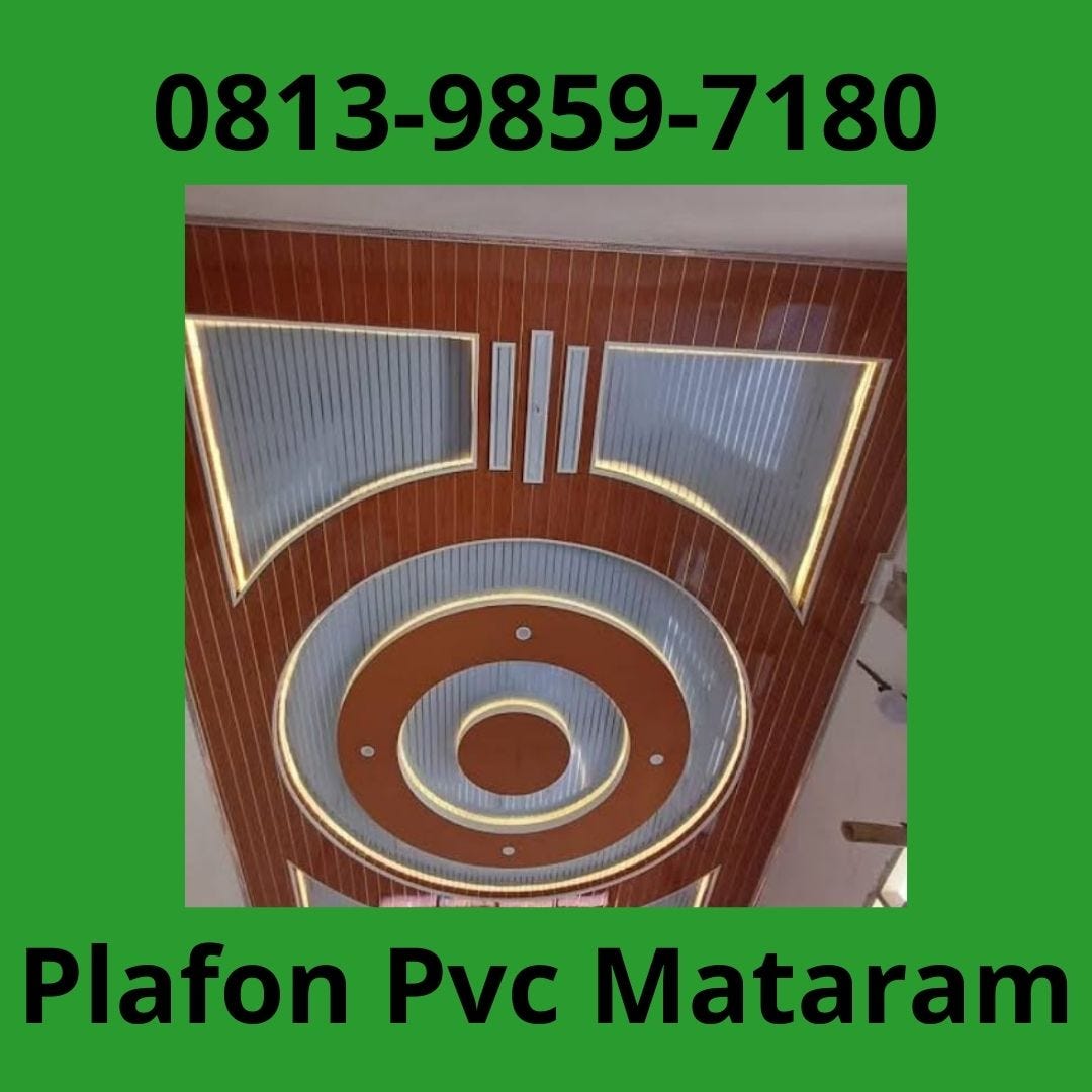 SERVICE CEPAT, WA 0812–9859–7180 Jasa Pasang Plafon PVC Sekarbela ...