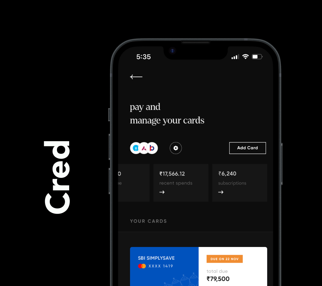 Cred — Subscriptions Management feature (Ux Case-study) | by Hemnath ...