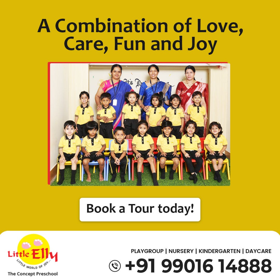 Discover the Joyful Blend of Love, Care, Fun, and Joy at Little Elly Indiranagar - Little Elly ...