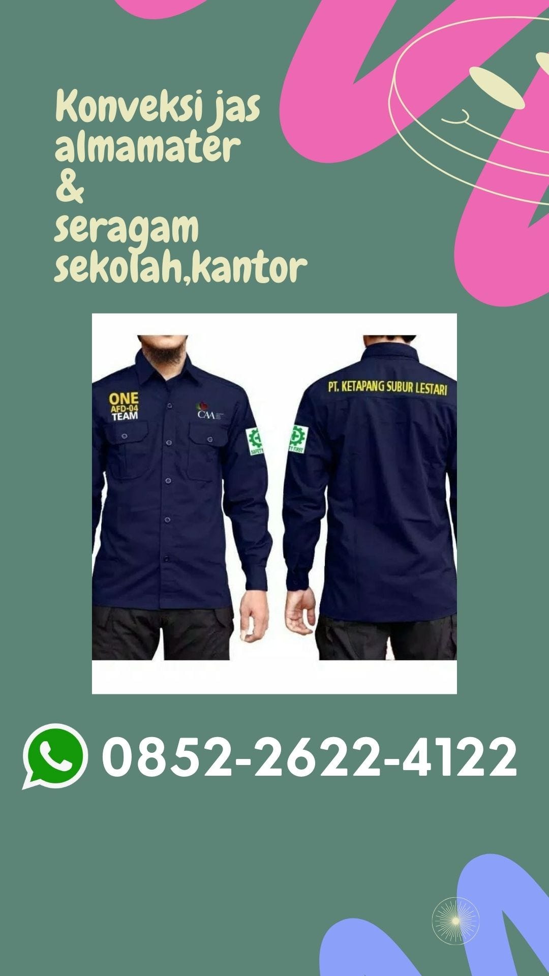 Telpon / WA : 0852–2622–4122 Grosir Jas Almamater Osis Sma Kedungtuban Blora | by jas almamater ...