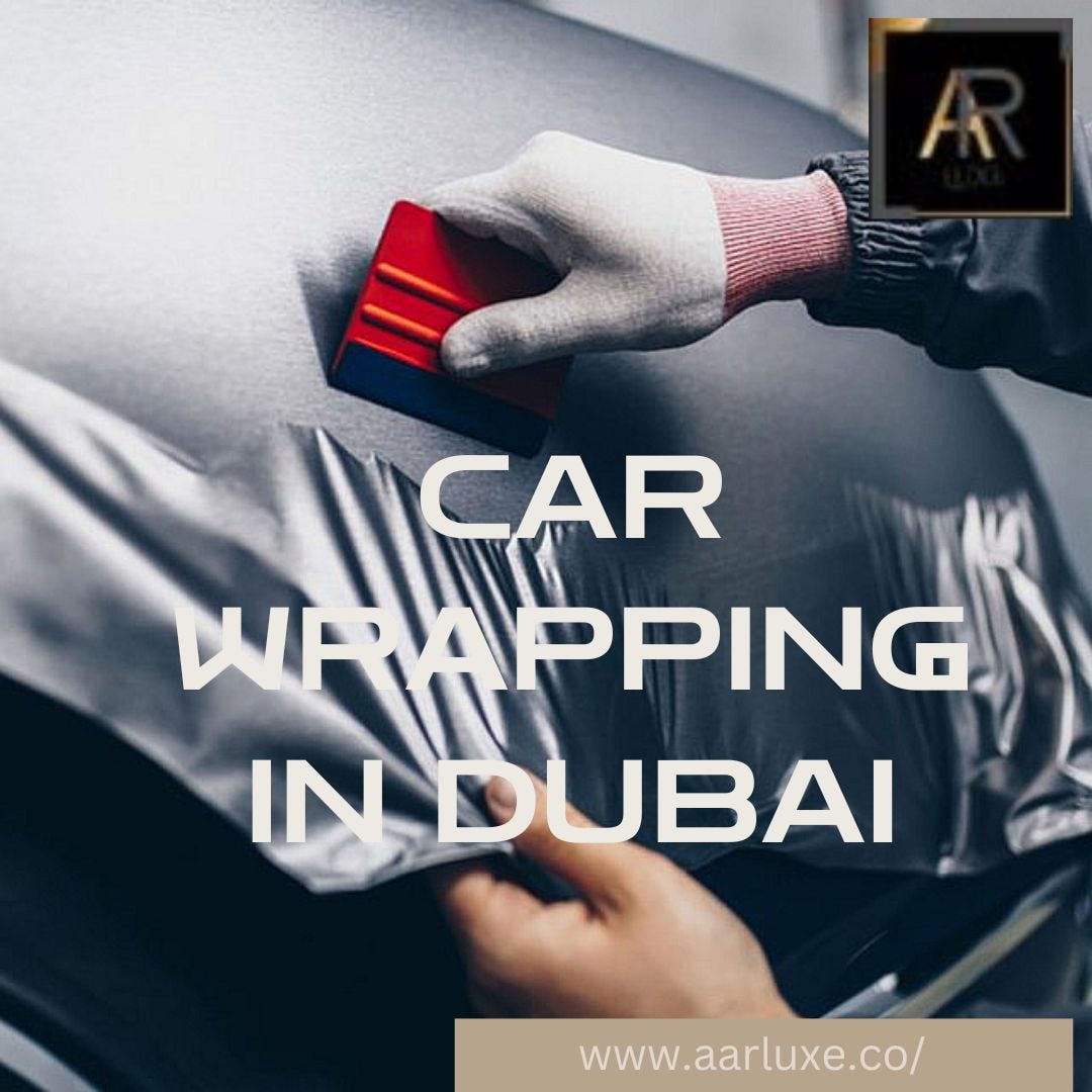Car wrapping in Dubai - A A R luxe - Medium