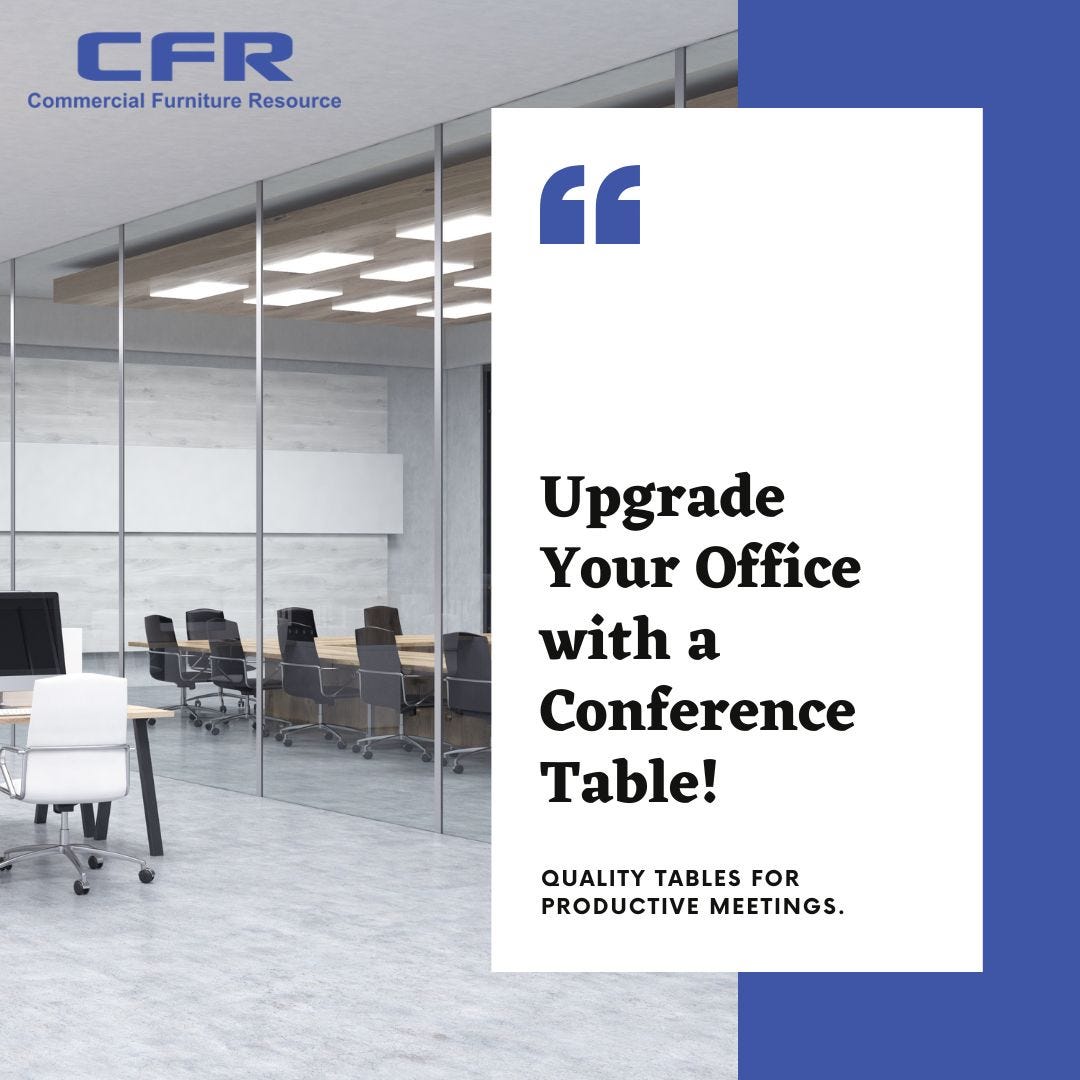 Used Office Conference Table - Commercial Furniture Resource - Medium