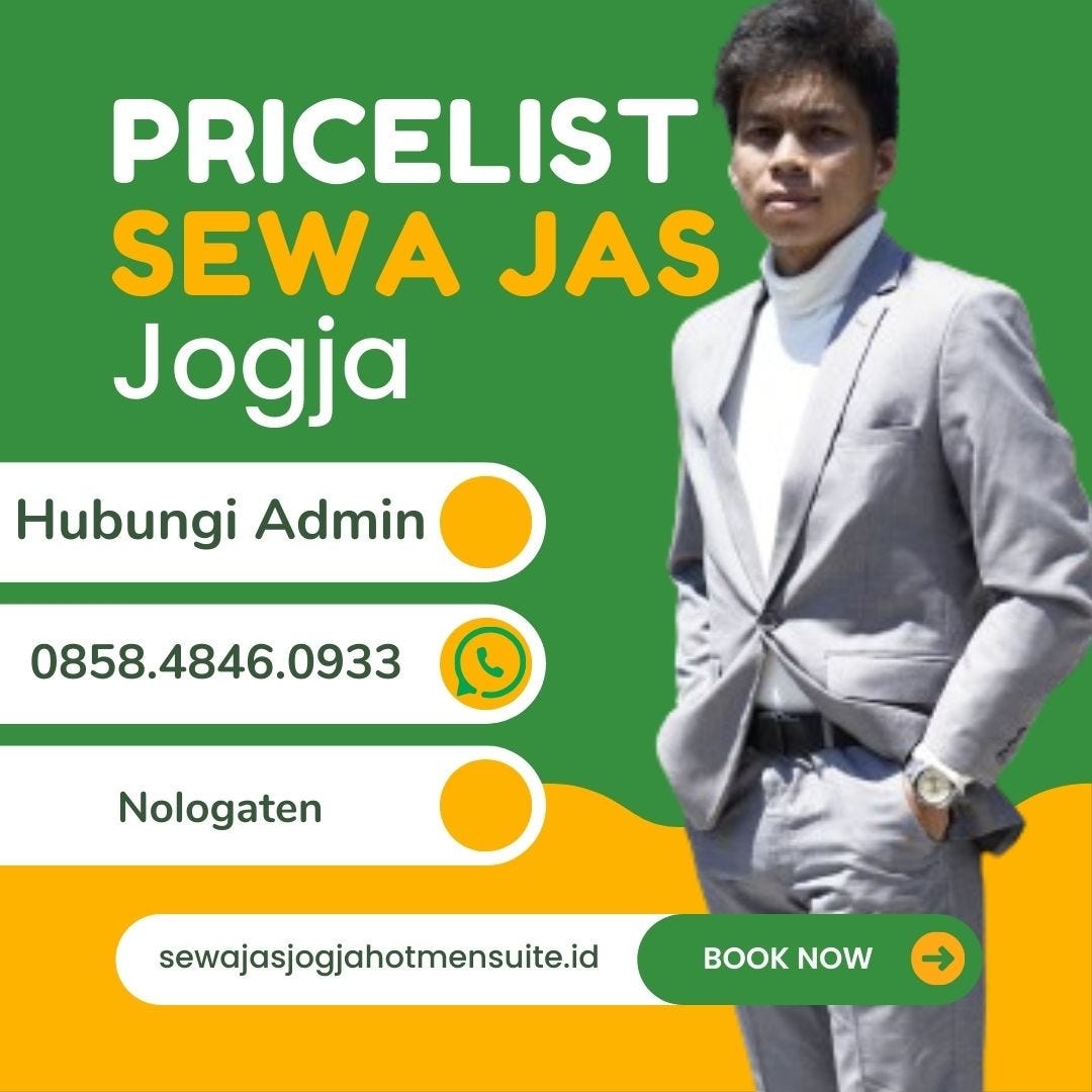 Pricelist Sewa Jas Jogja (0858.4846.0933), Pricelist Sewa Jas Jogja Nologaten | by Wulryan Tronu ...