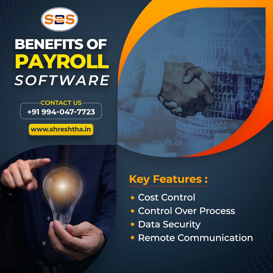 Benefits of payroll software that provides SBS For more details: www ...
