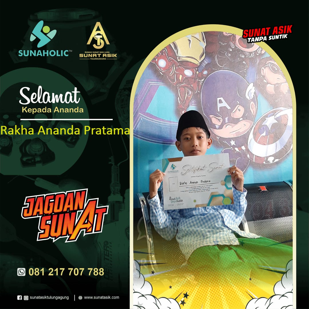SUNAT NYAMAN, Tanggung Gunung Call/Wa 0812–1770–7788, Sunat Modern ...