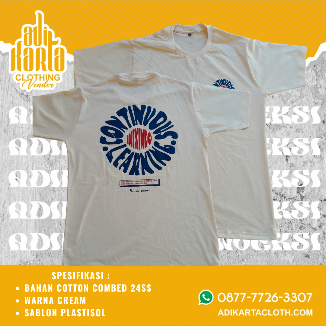 KAOS SABLON PREMIUM EVENT TRAINING | by Adikarta Cloth | Medium