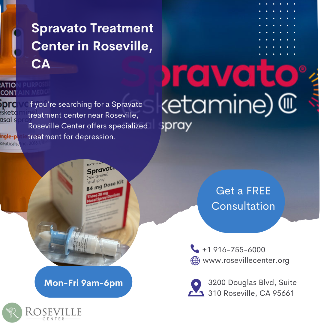 Spravato Nasal Spray Costs | Roseville Center - Roseville Center for ...