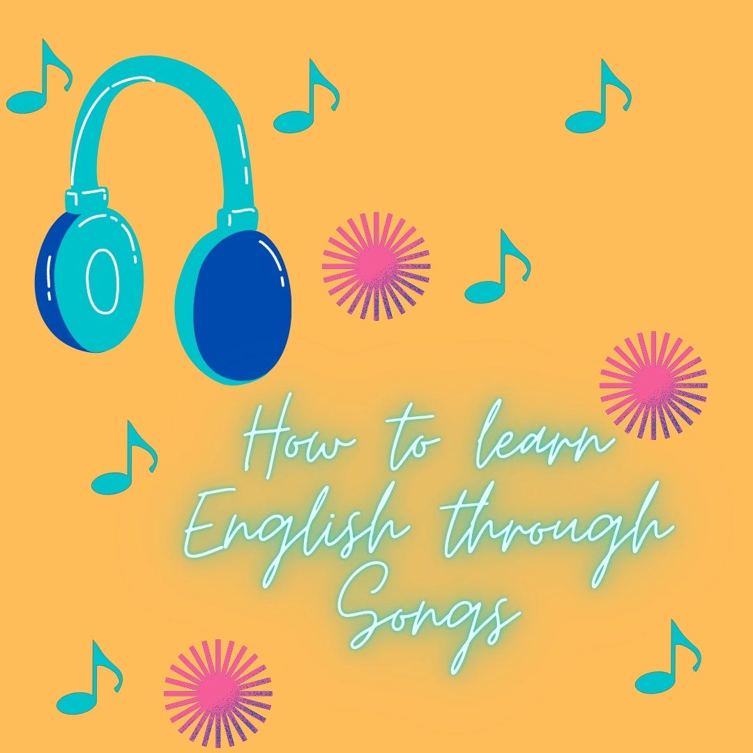 How to learn English through Songs | by English learner Hub | Medium