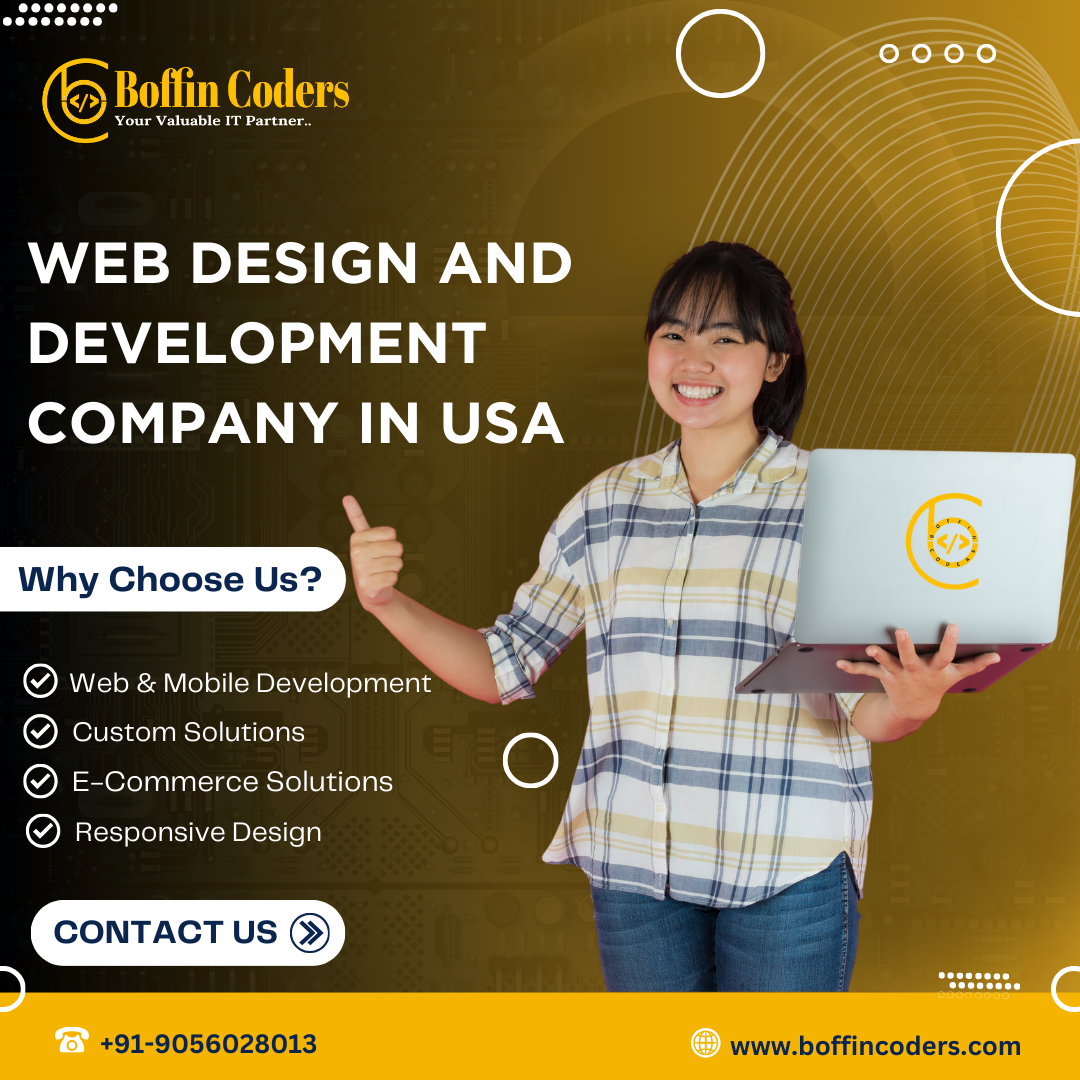 Web Design and Development Company in USA - Boffin Coders Pvt. Ltd. - Medium