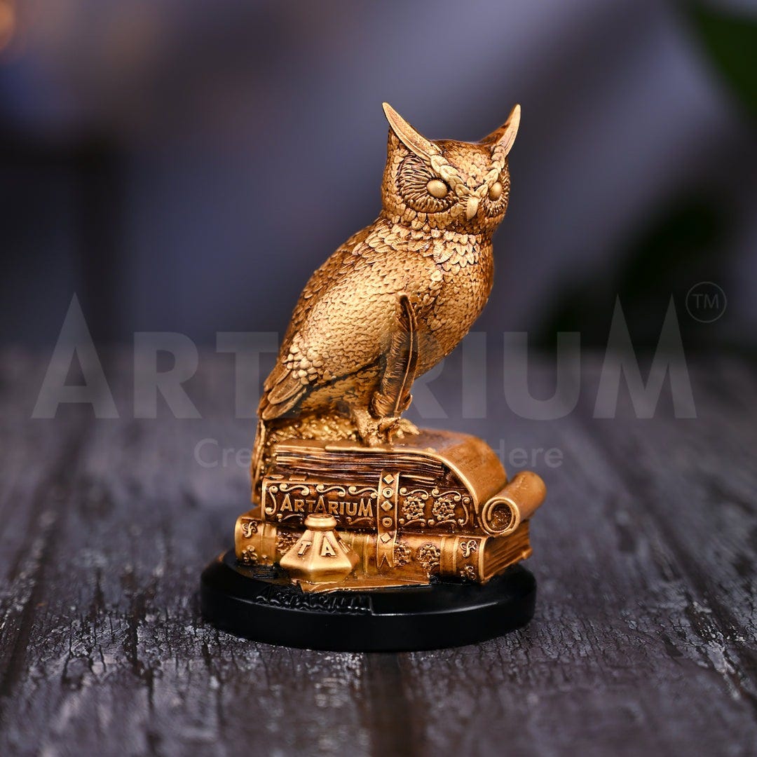 Antique Owl of Wisdom: Symbolizing Ancient Knowledge and Insight | by ...