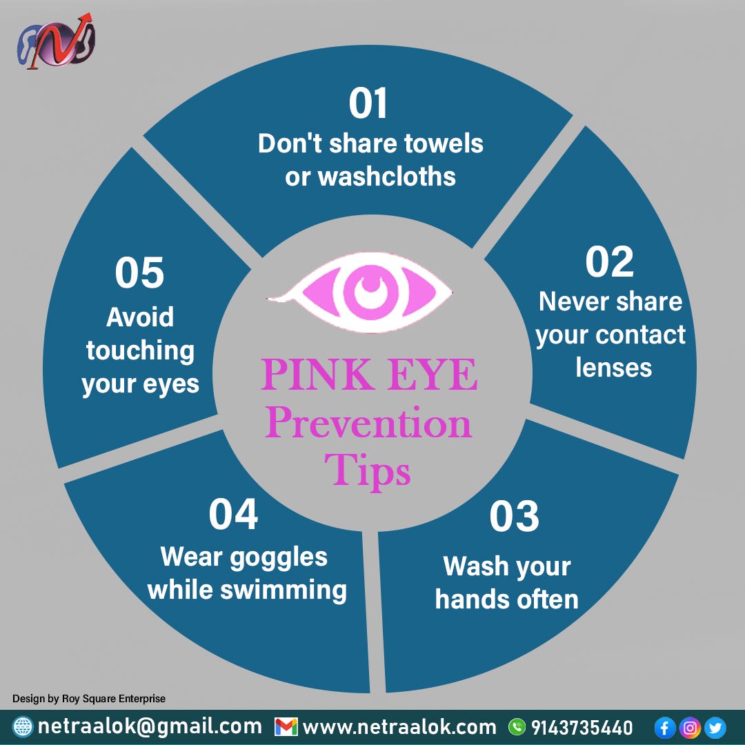 Pink Eye Prevention Tips - Netraalok Eye Hospital - Medium