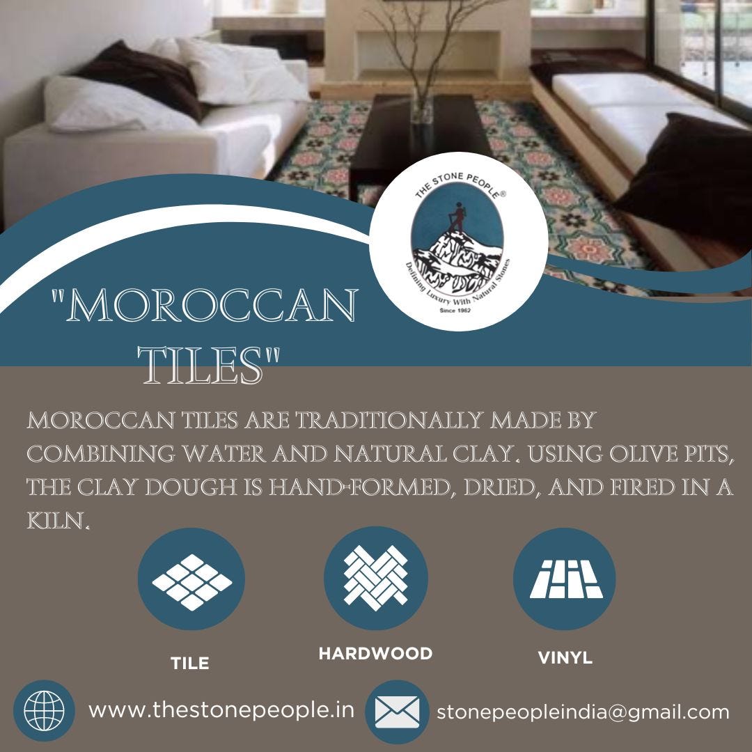 Moroccan Tiles in Delhi are offer By The Stone People. - Thestonepeople ...