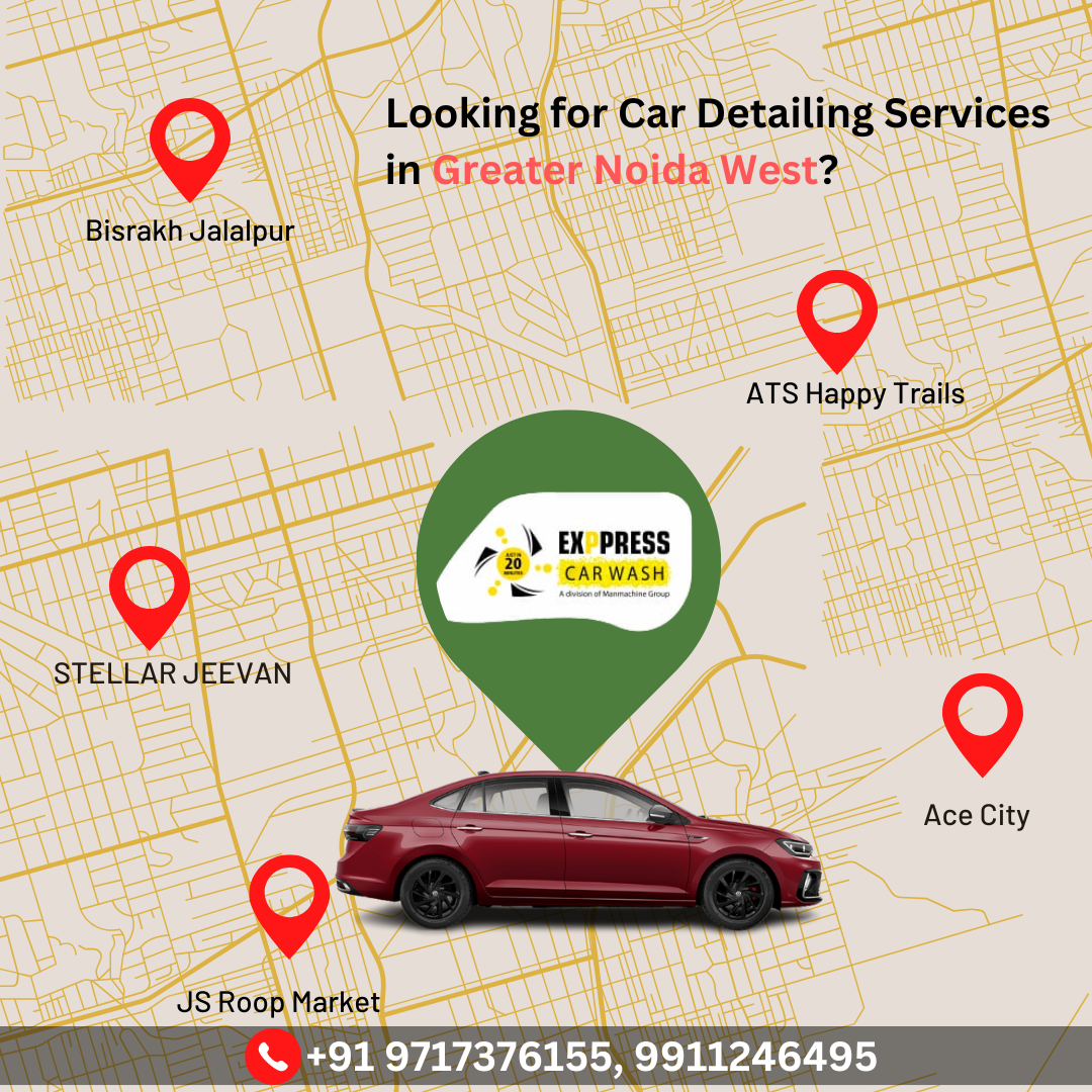 Car Detailing Services in Greater Noida West - Exppress Car Wash (Bright Car Spa) - Medium