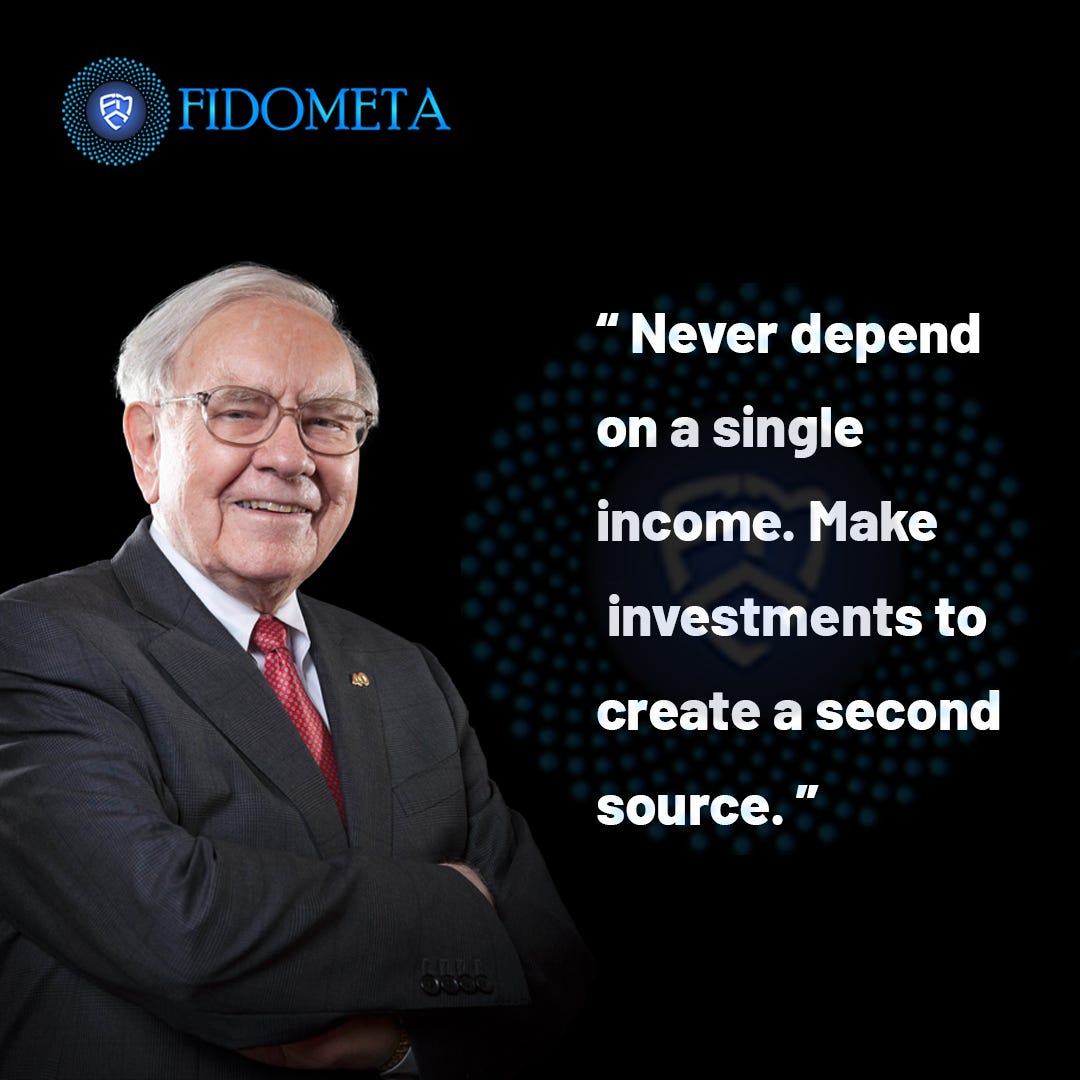 An additional source of income - Fido Meta - Medium