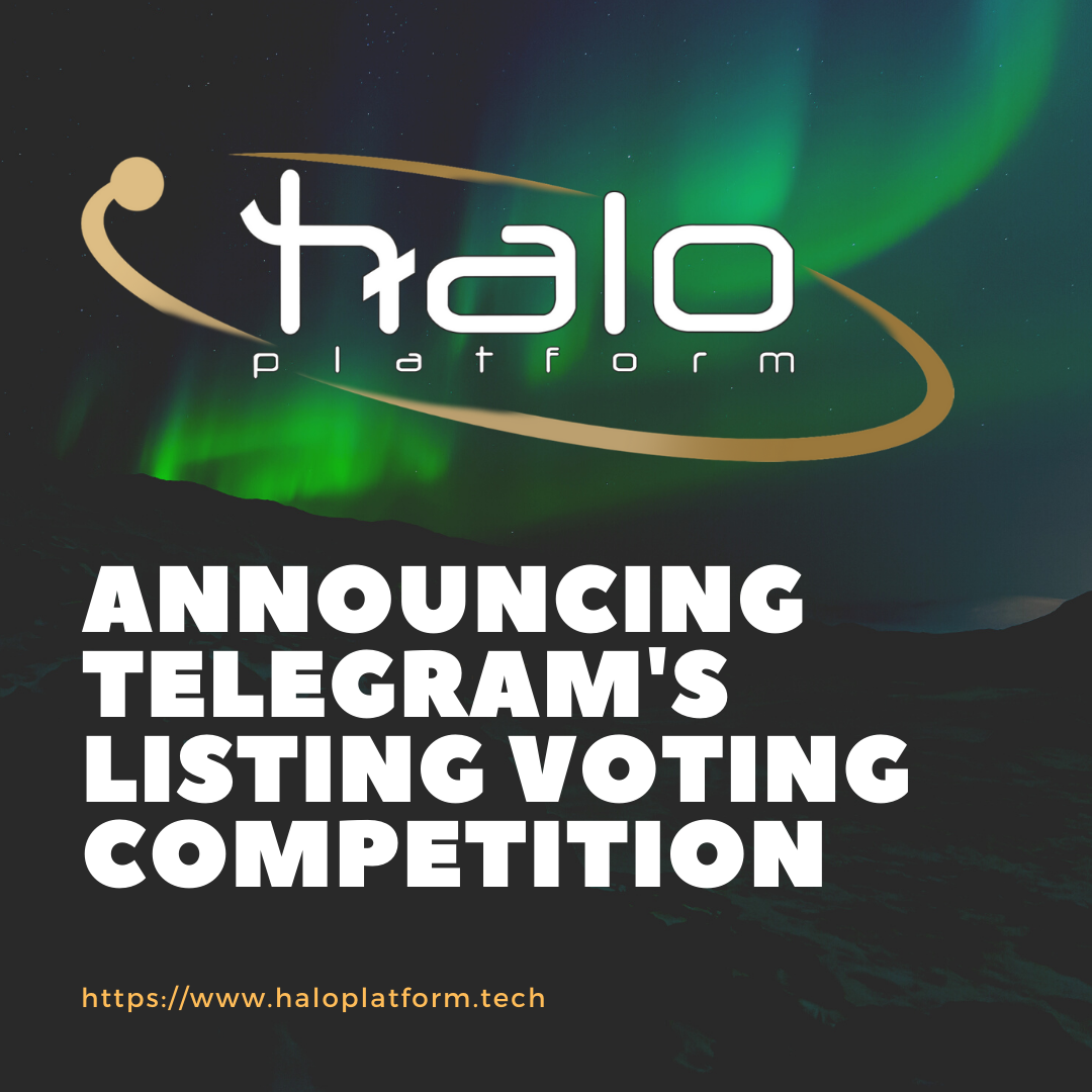📞📞Halo Platform is officially releasing a new campaign on Telegram ...