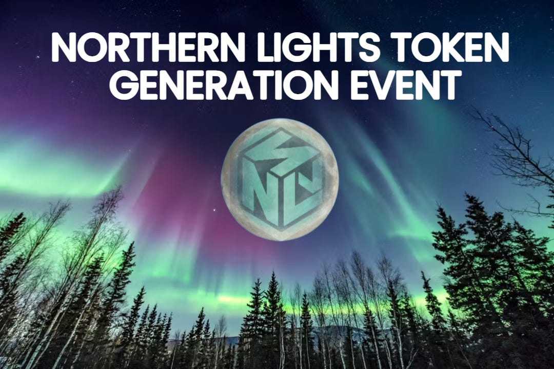 Northern Lights Token Generation Event | by Northern Lights Token | Medium