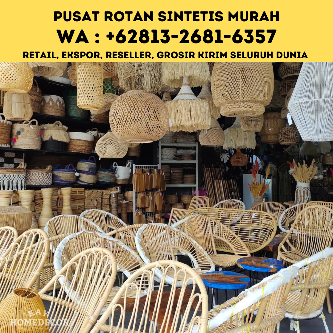 0813–2681–6357 PABRIK rotan sintetis solo - Kerajinan Anyaman yogya ...