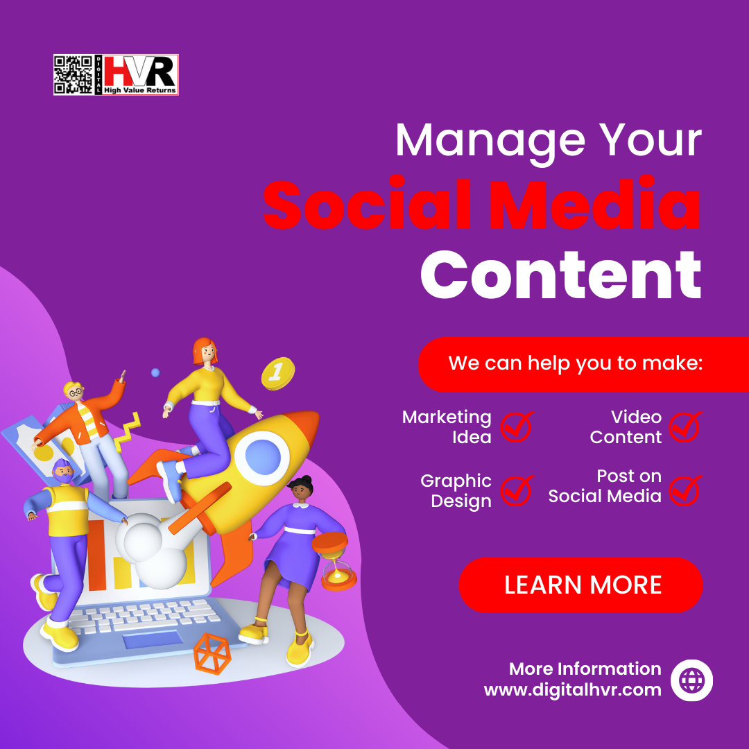 Manage Your Social Media Content - Digital HVR - Medium