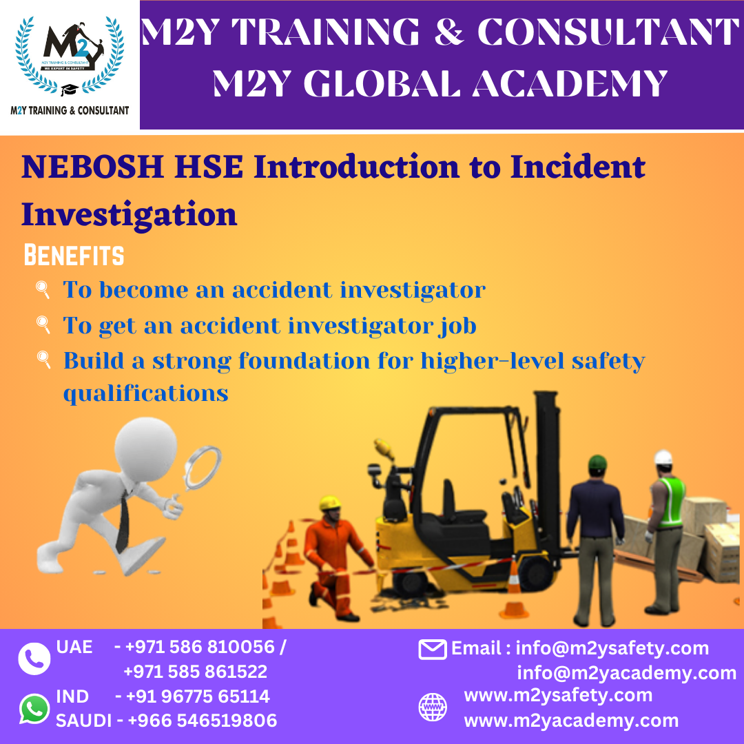 NEBOSH HSE Incident Investigation - Safety Training - Medium
