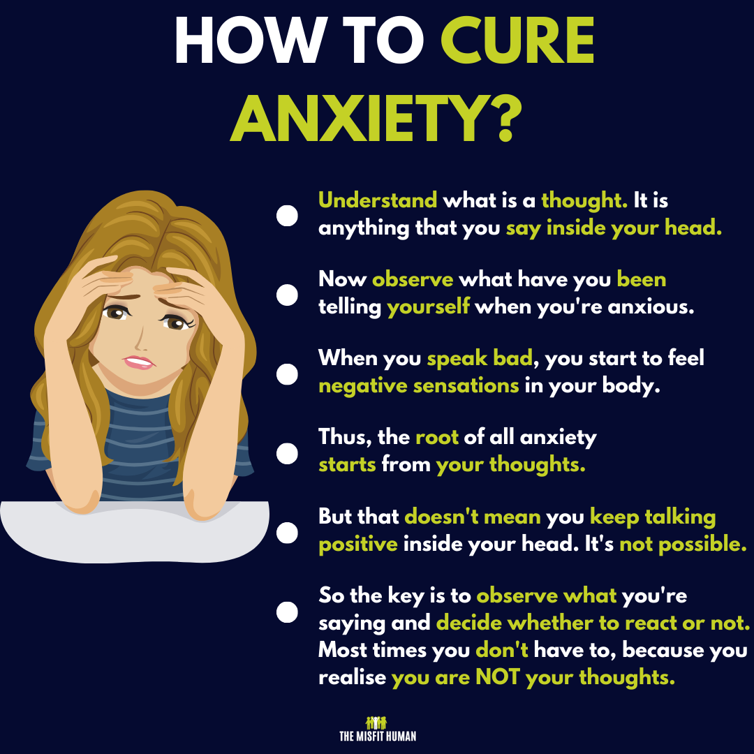 HOW TO CURE ANXIETY?. Please tag a friend who’d benefit from… | by The ...