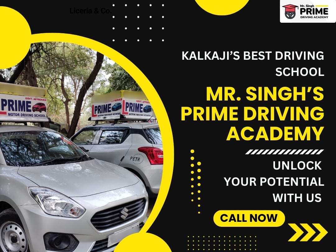Best Driving School In Jangpura Extension By Mr Singh Prime Driving