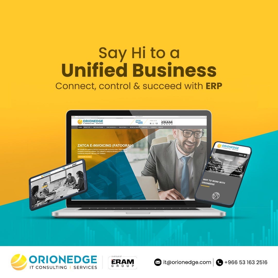 Erp software in saudi arabia. In the rapidly evolving business… | by ORIONEDGE | Mar, 2024 | Medium