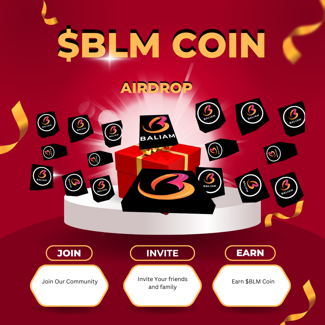 Baliam Coin Airdrop is Live On TaskOn Hello Everyone Baliam Coin First ...