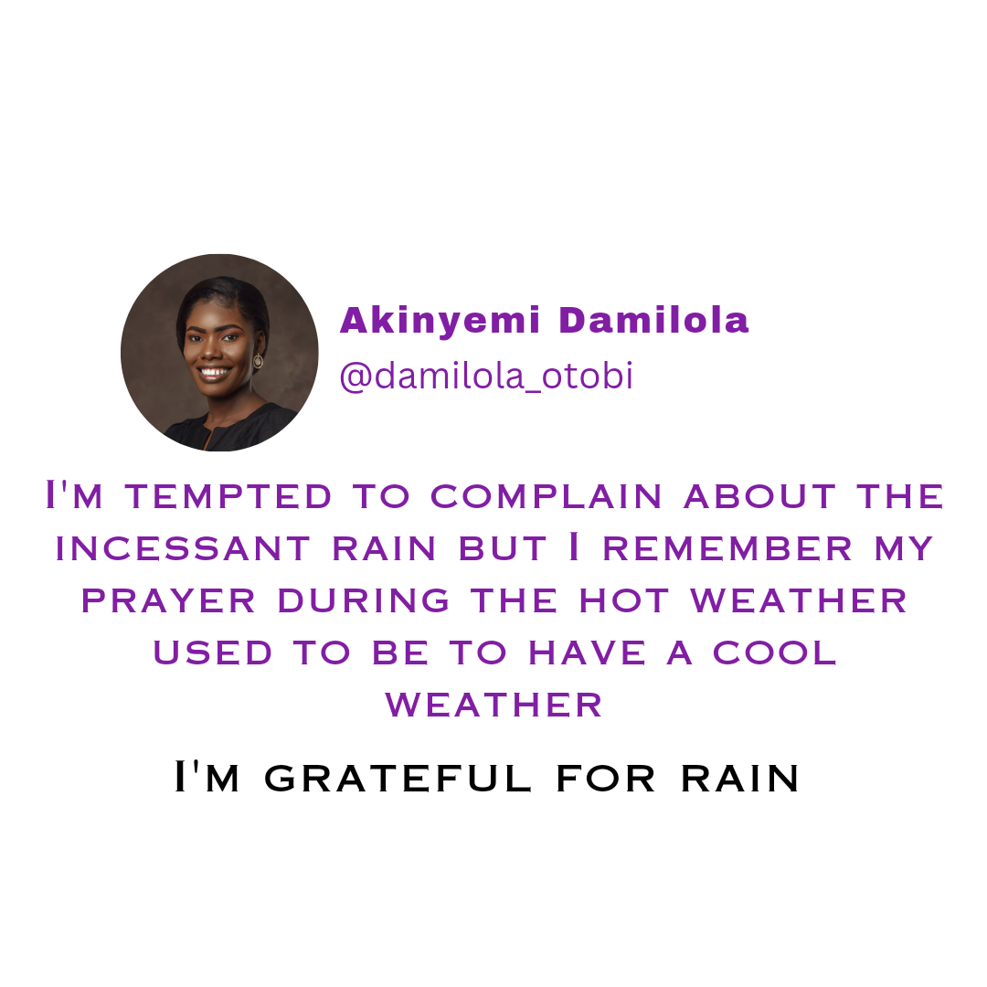 MIRACLE OF RAIN | by Damilola Akinyemi | Medium
