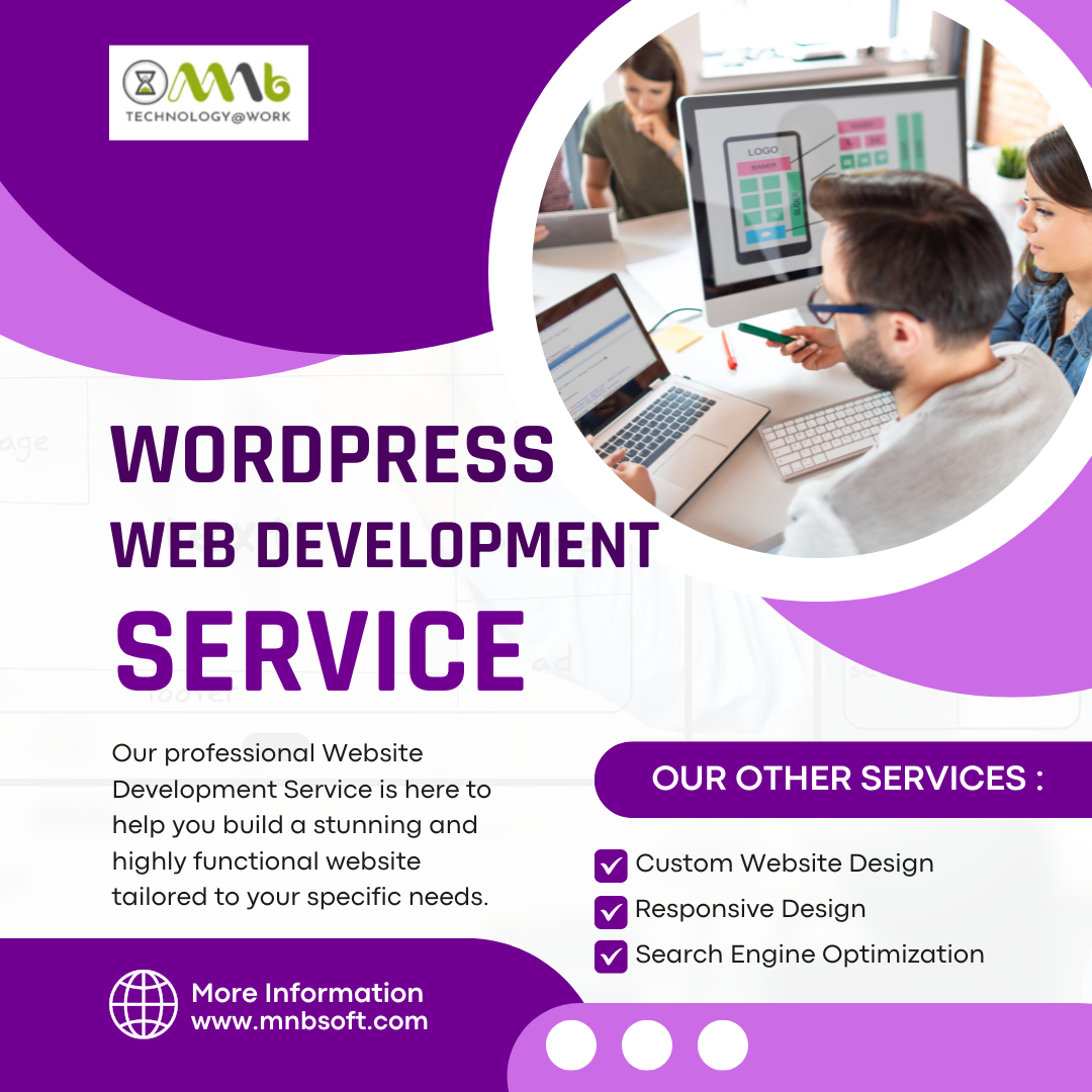 Wordpress Web Development Services| MNB SOFT SOLUTION - mnbsoft - Medium
