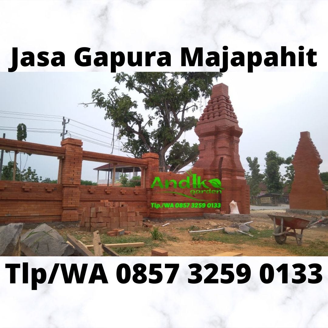 TLP. 0857 3259 0133, Ahlinya Gapura Bata Merah Blora | by Harga Gapura Kuno Majapahit | Medium