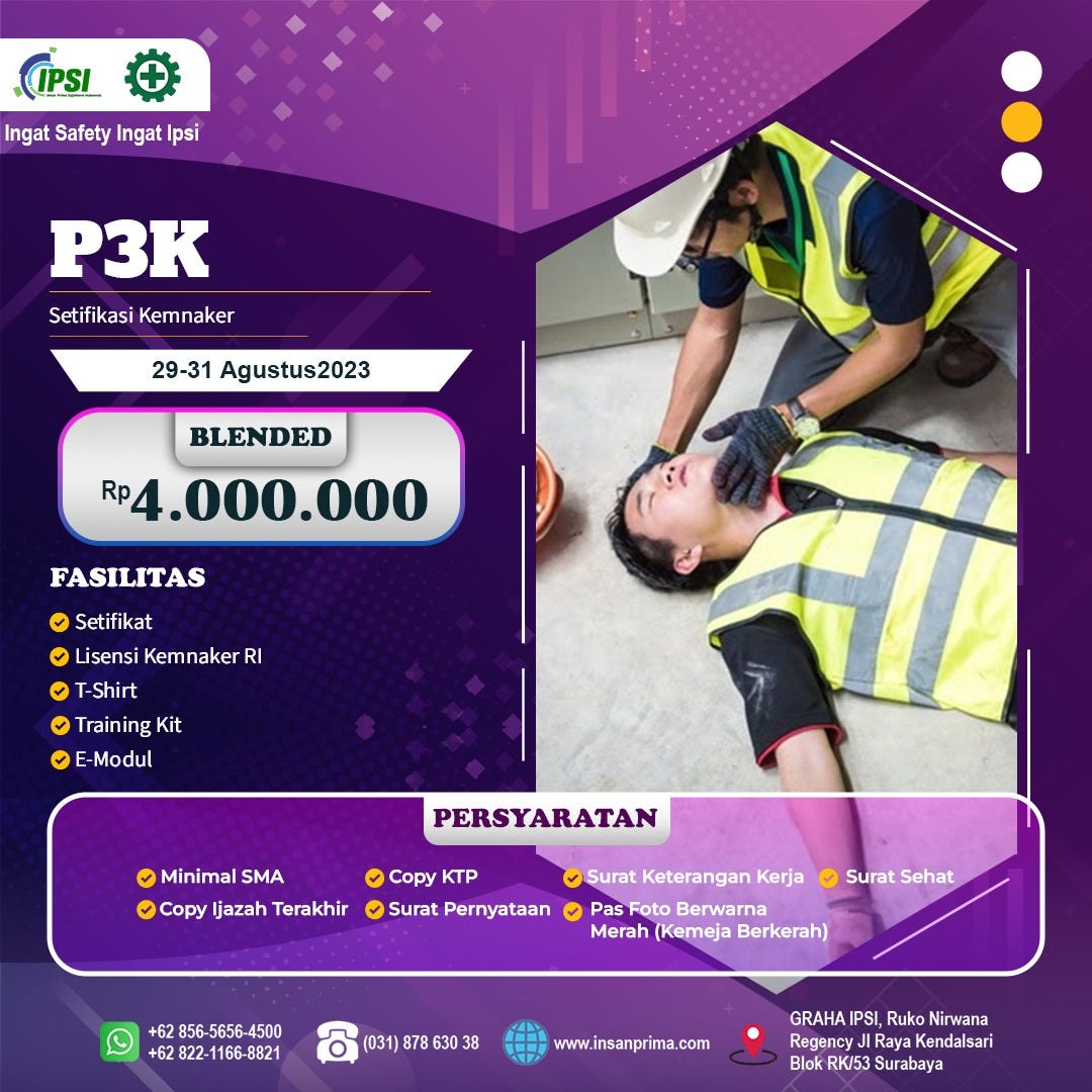 PETUGAS P3K PALING DICARI WA : (0856-5656-4500) (0822-1166-8821 ...