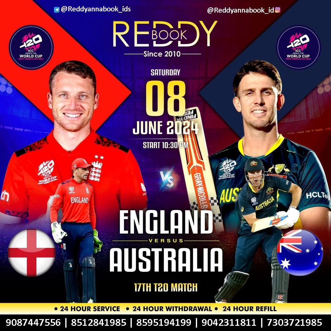 Elevate Your ICC Men’s T 20 World Cup Viewing with Reddy Anna Online ...