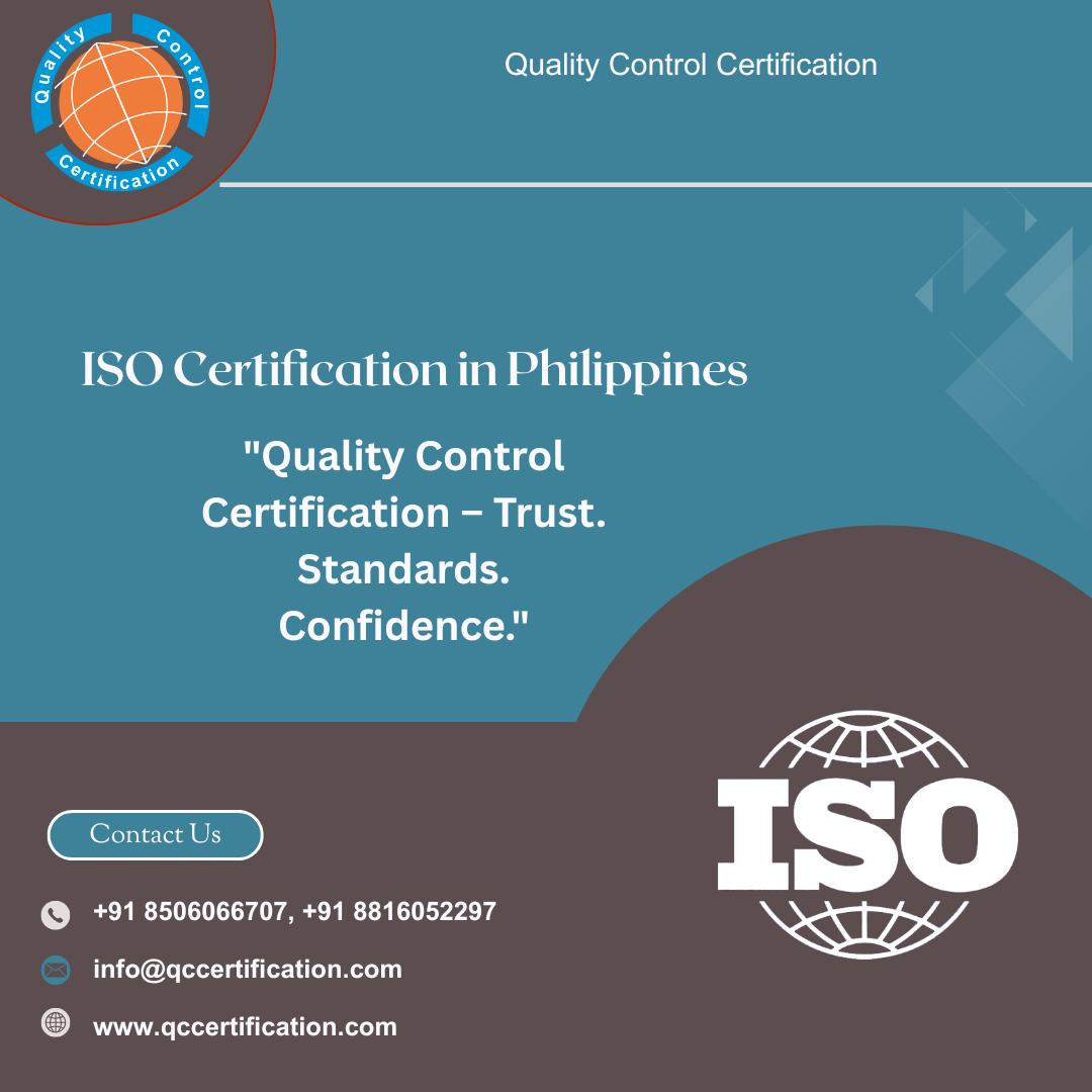ISO Certification in Philippines | Quality Control Certification ...