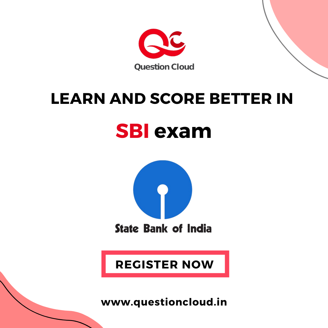 Learn and score better in SBI exam - question cloud - Medium