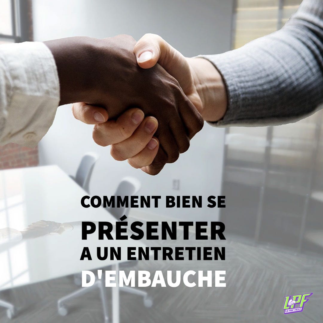 Se Présenter À Un Entretien | Exemple Présentation Entretien Embauche ...