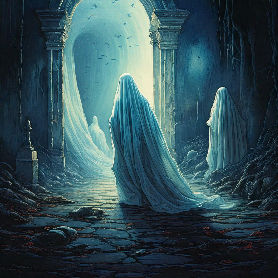 Ghosts. Haunting is the silence we experience… | by Abel Csekes | Dec, 2024 | Medium