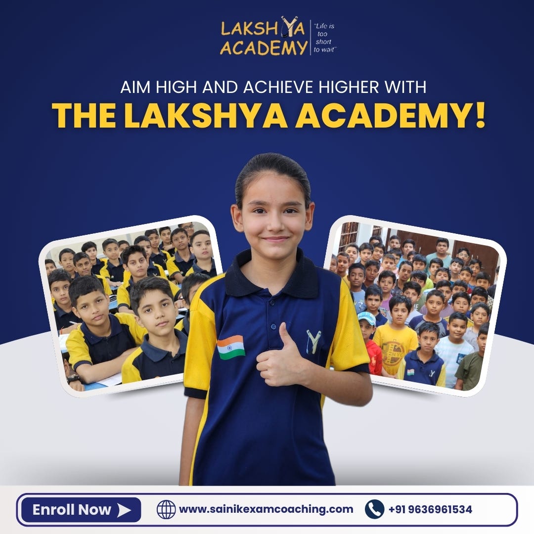 Set your goals high and exceed them with Lakshya Academy - The Lakshya ...