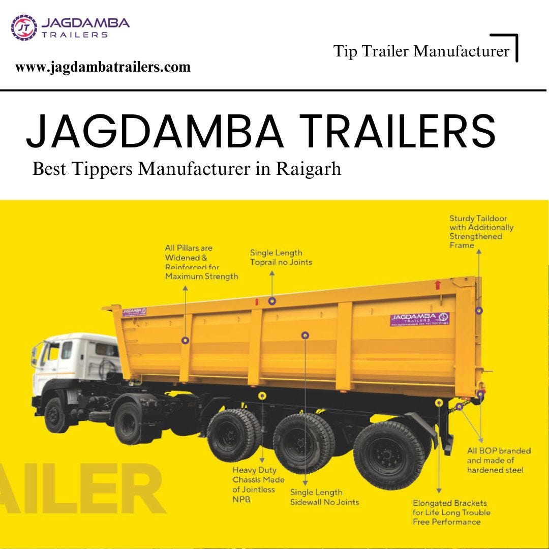 Top Tipping Trailer Manufacturer Reliable & Efficient Tipping Trailers ...