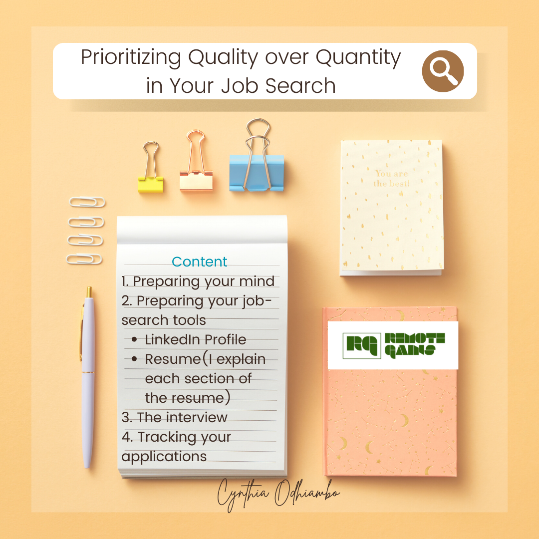4 Tips on How to Approach A Minimalist Job Search | by Cynthia Odhiambo ...