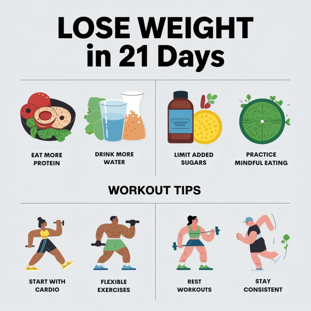 Lose Weight in 21 Days: The Ultimate Guide to Kickstart Your ...
