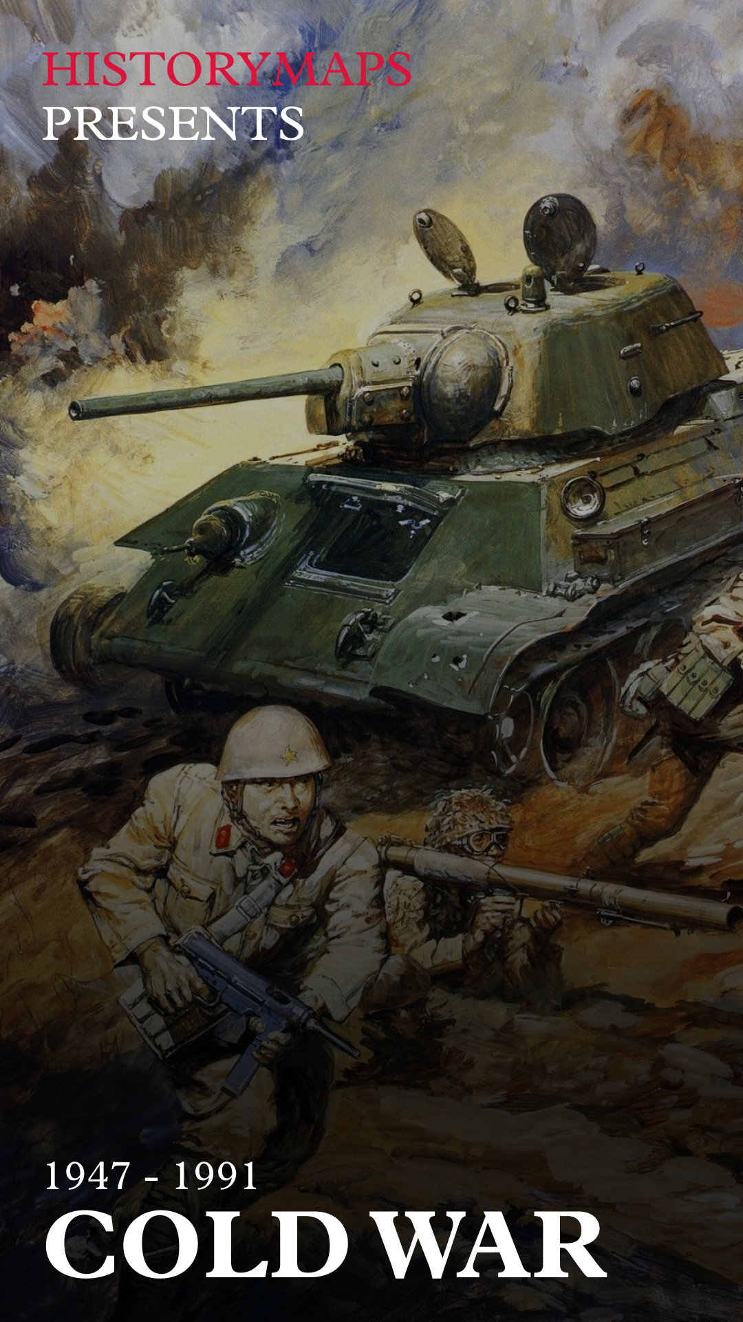 Cold War - HistoryMaps - Medium