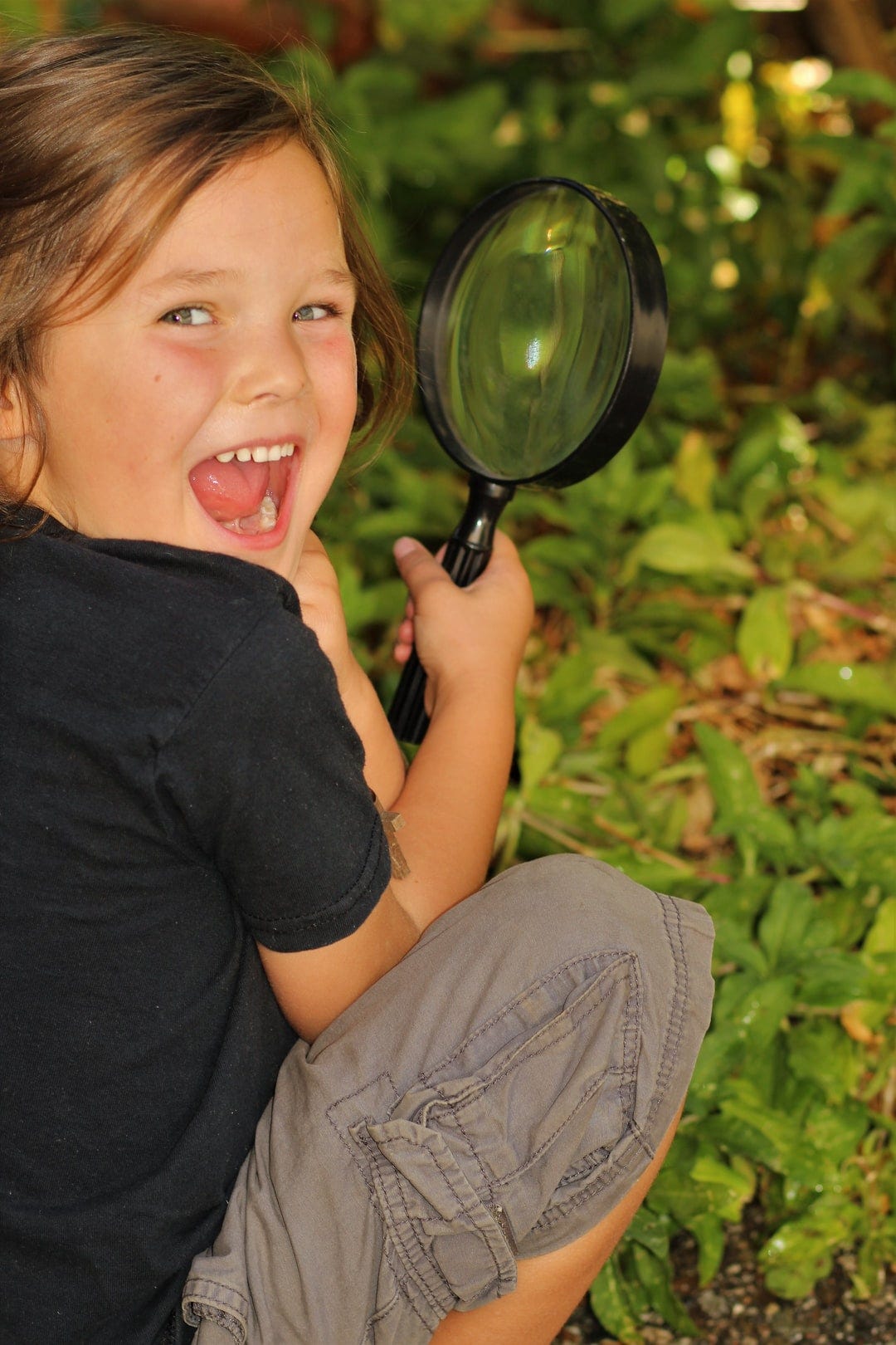 I started fires with a magnifying glass and now my vision is horrible ...