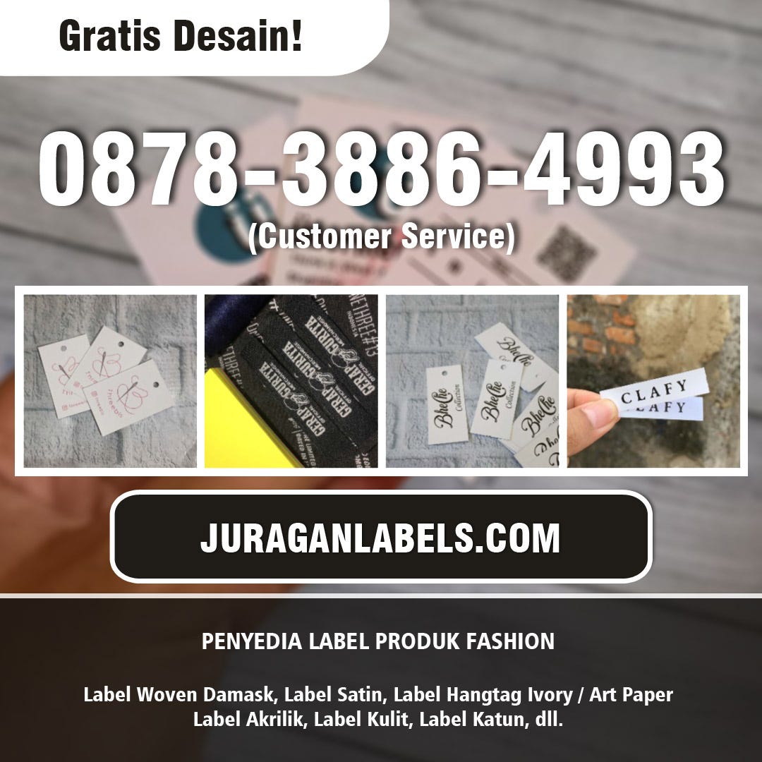 FREE DESAIN 087838864993 Label Baju Solo | by Cetakhangtagdepok | Medium