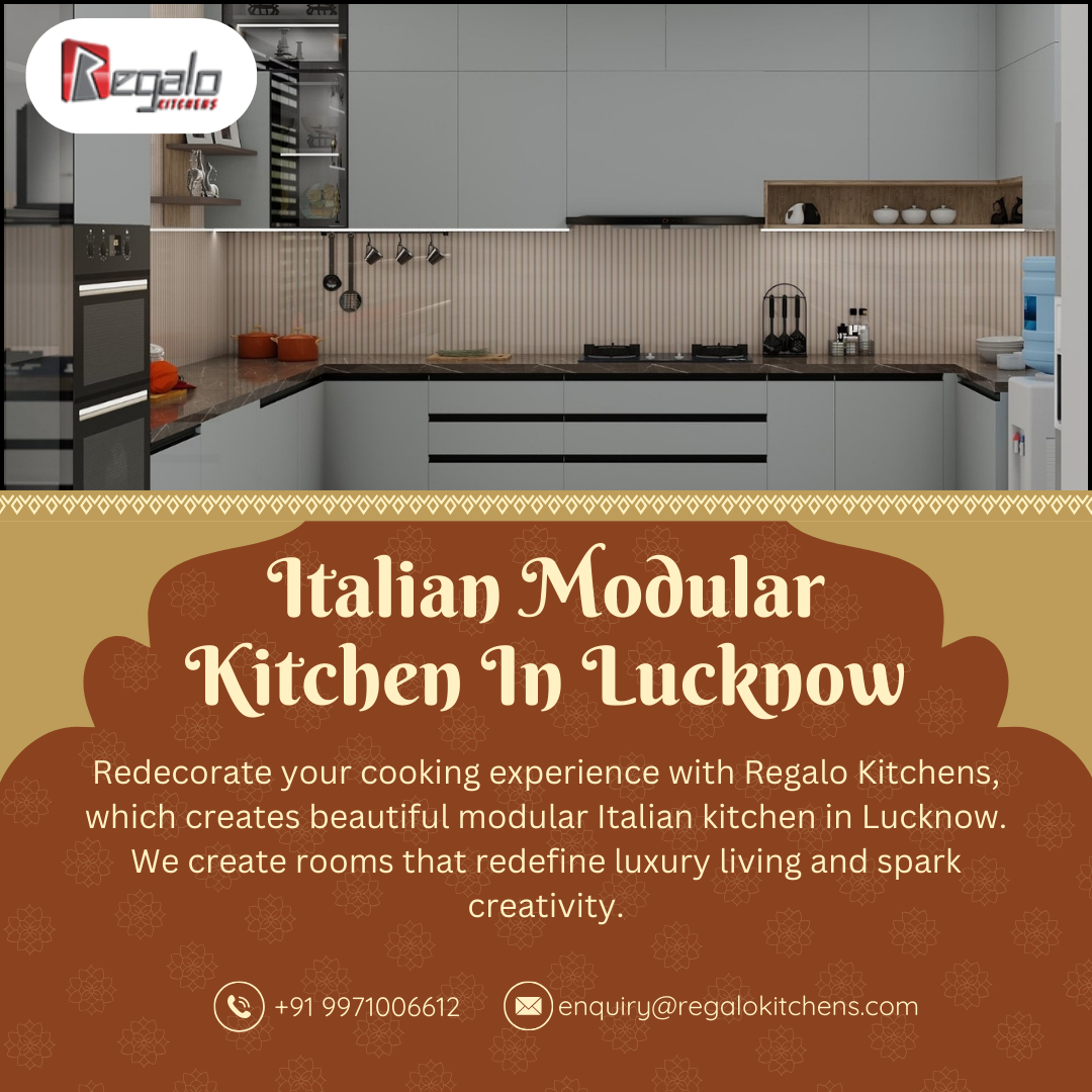 Italian Modular Kitchen In Lucknow | Regalo Kitchens - Regalo Kitchens ...