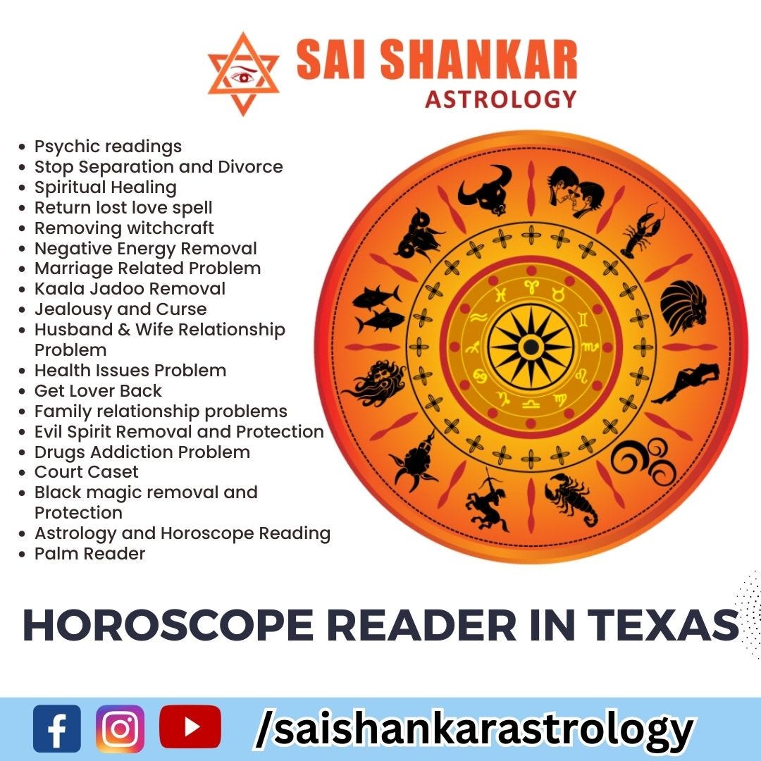 Best Horoscope reader in Texas - saishankar astrology - Medium