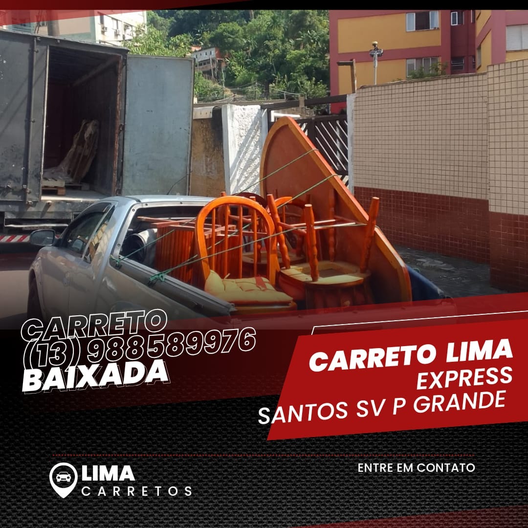 CARRETO NA GUILHERMINA + PRAIA GRANDE (13) 988589976 - Carretos em ...