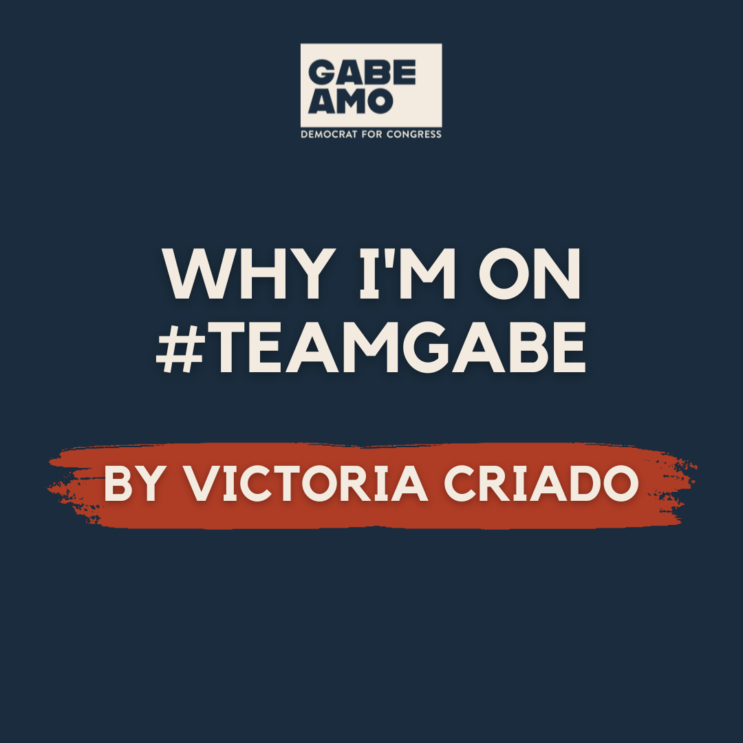 Victoria Criado: I’m supporting Gabe Amo for Congress | by Gabe Amo for ...