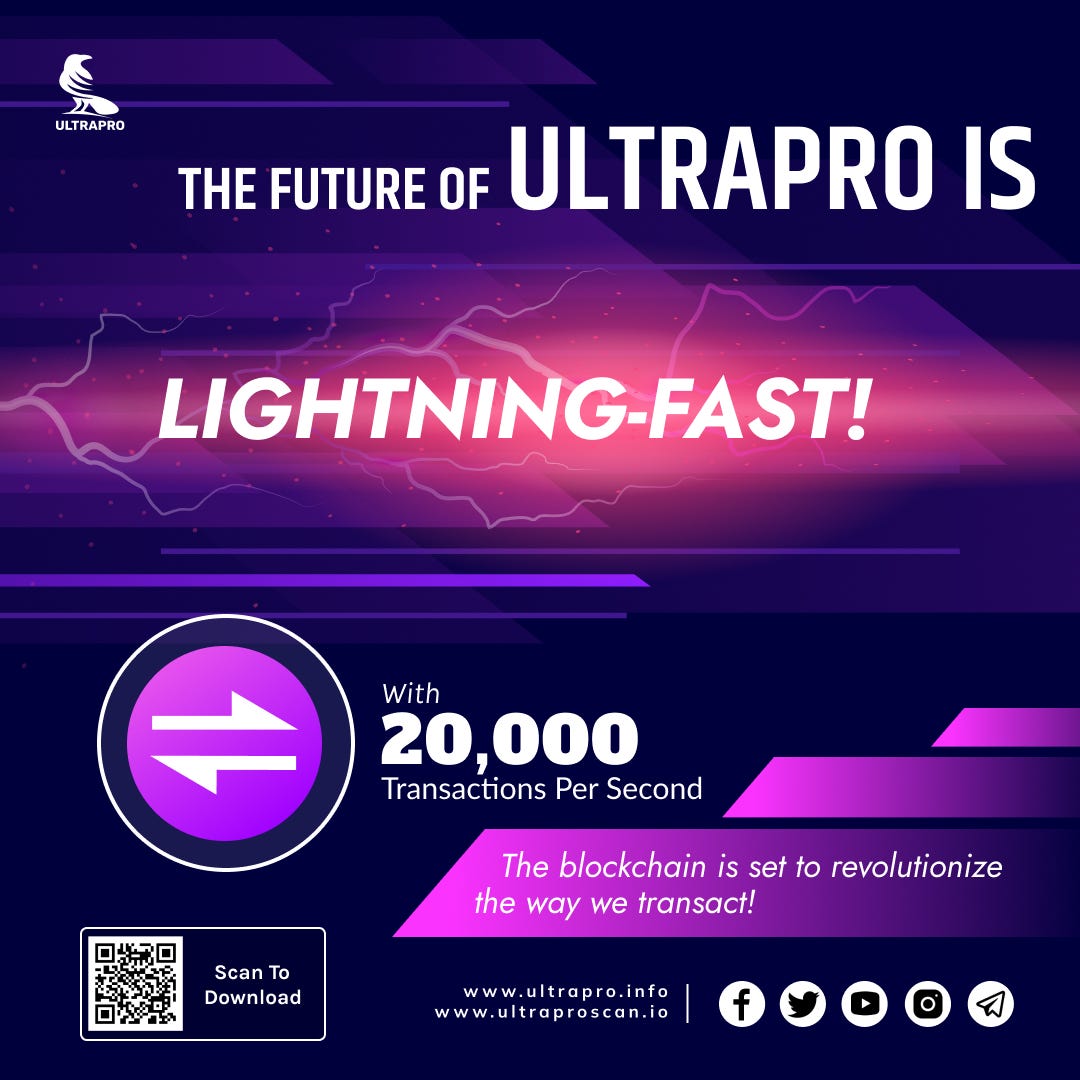 Achieving 20,000 Transactions per Second on Ultrapro Blockchain ...